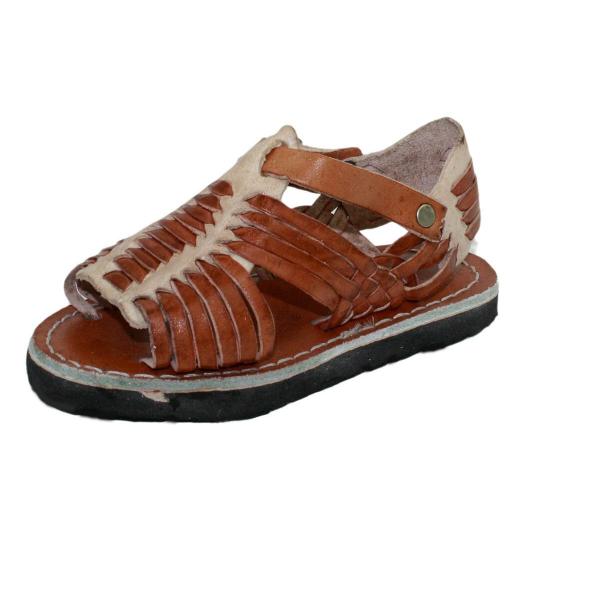 商品名:  Dona Michi KIDS BABY TODDLER AUTHENTIC HUARACHE MEXICAN PACHUCO SANDALS (Tan, numeric_5)ブランド: Dona Michi商品サイズ: 5 T...
