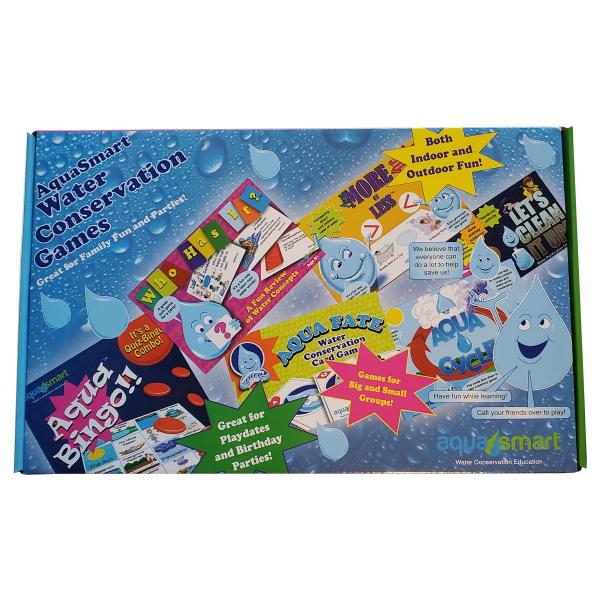商品名:  AquaSmart Conserve Planet STEAM-Based Water Conservation Learning, Super Fun, Five Boxed Games Bundle, Enhances Wa...