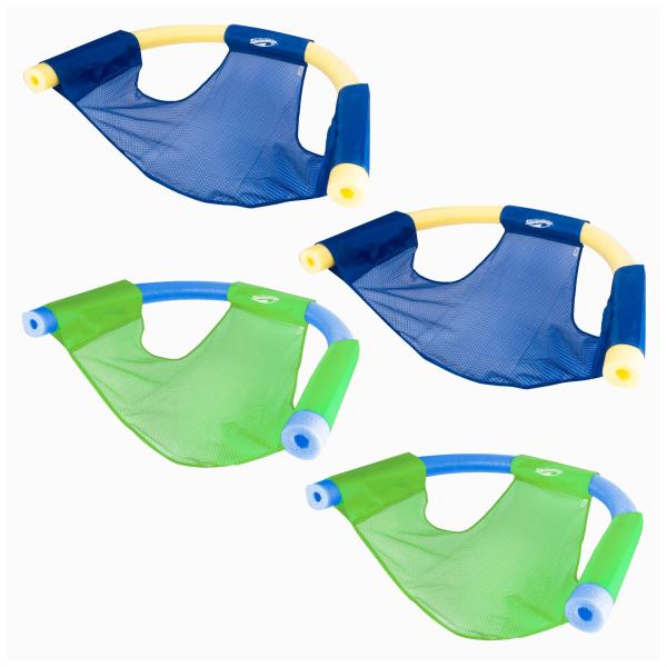 商品名: SwimWays メッシュフローティングプールチェアヌードルスリング(4パック) SwimWays Mesh Floating Pool Chair Noodle Slings (4 Pack)ブランド: Swimways商品サイ...