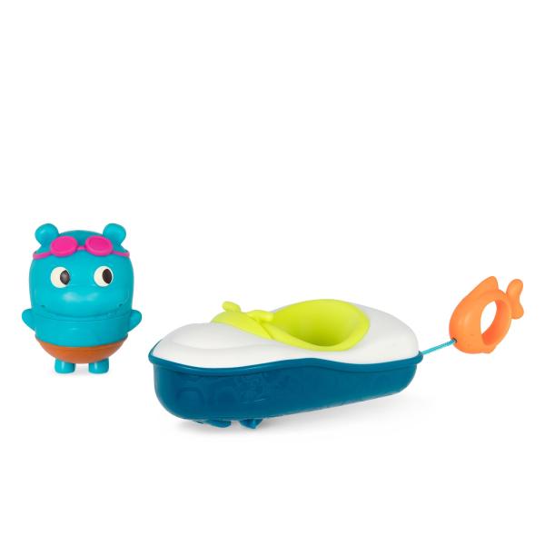 商品名:  B. toys- Pull &amp; Go Rider- Water Play Toy- Pull back boat- Color-changing rider- 10 months +ブランド: B. toys商品サイズ:...