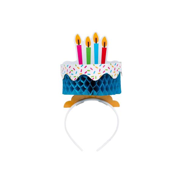 商品名:  Fun Express Birthday Cake Honeycomb Headbands - Apparel Accessories - 8 Piecesブランド: Fun Express高さ: 39cm横幅: 14.8cm奥...
