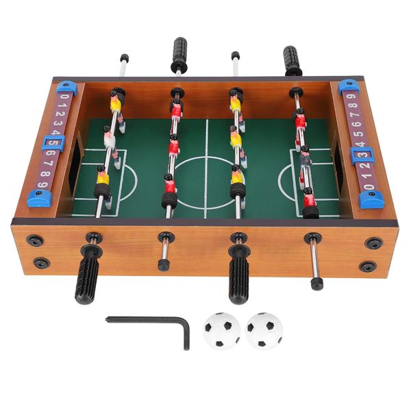 商品名: ポータブル ミニテーブル フットボール 卓上サッカーゲームセット バー/パーティー/家族の夜の学校用品に Portable Mini Table FootballTabletop Soccer Game Set, Foosball...