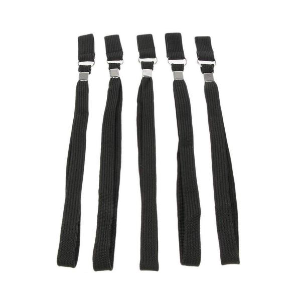 商品名: Comfort Axis 交換用伸縮性リストストラップ ウォーキング杖用 ブラック 5個パック, ブラック, Medium Comfort Axis Replacement Stretchable Elastic Wrist St...