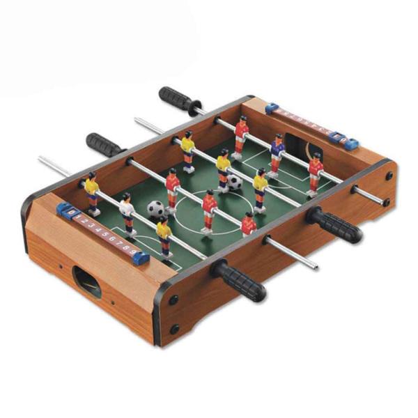 商品名:  14" Foosball Table, Wooden Soccer Game Tabletop for Kids Educational Toy, Mini Indoor Table Soccer Set for Game Ro...