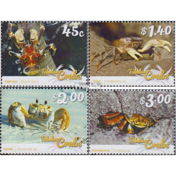 商品名:  Tokelau 464-467 (Complete.Issue.) 2015 Crustaceans (Stamps for Collectors) Water Animalsブランド: Prophila Collection重...