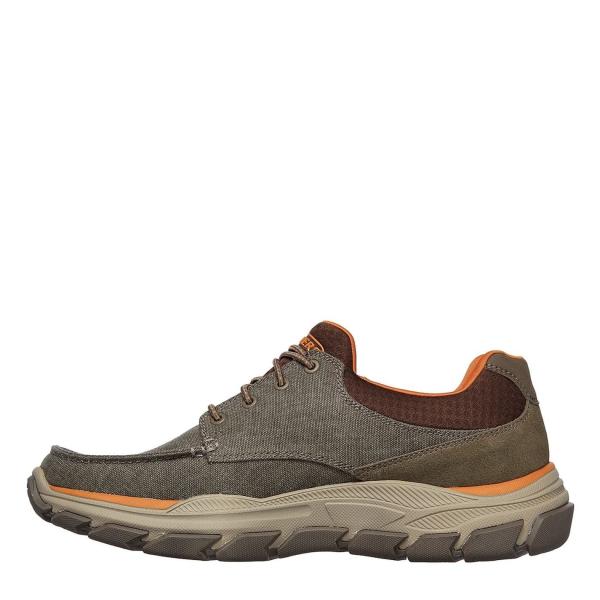 商品名: Skechers Men's Respected-Loleto Moc Toe Bungee Lace Slip On, Brown, 8 SKECHERS Relaxed Fit Respected - Loleto Brown...