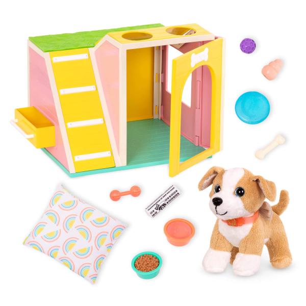 商品名:  Glitter Girls ? Dog House Playset-plush Puppy Chihuahua ? 14-inch Doll Accessories for Kids Ages 3 and Up ? Childr...