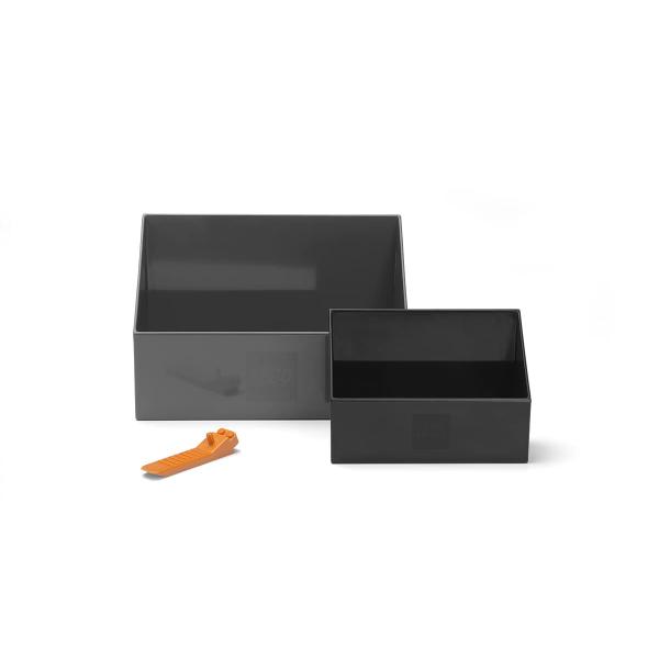 商品名:  Room Copenhagen LEGO Brick Scooper Set - Easy Clean Up for Building Blocks and Other Toys - 1 Large Dark Stone Gra...