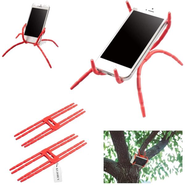 商品名: ユニバーサル 多機能 ポータブル スパイダー フレキシブル グリップ ホルダー iPhone Samsung Google Pixel ホルダー 携帯電話 スマートフォン タブレット用 車 自転車 デスクプレーン 1個 ランダムカ...