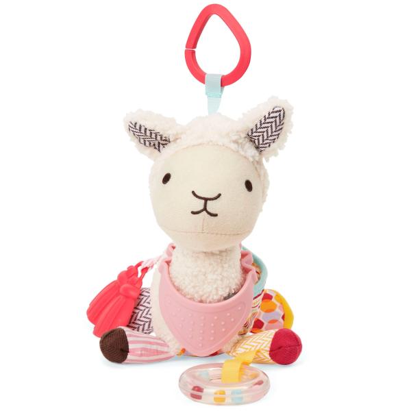 商品名:  Skip Hop Bandana Buddies Baby Activity and Teething Toy with Multi-Sensory Rattle and Textures, Llamaブランド: Skip Ho...