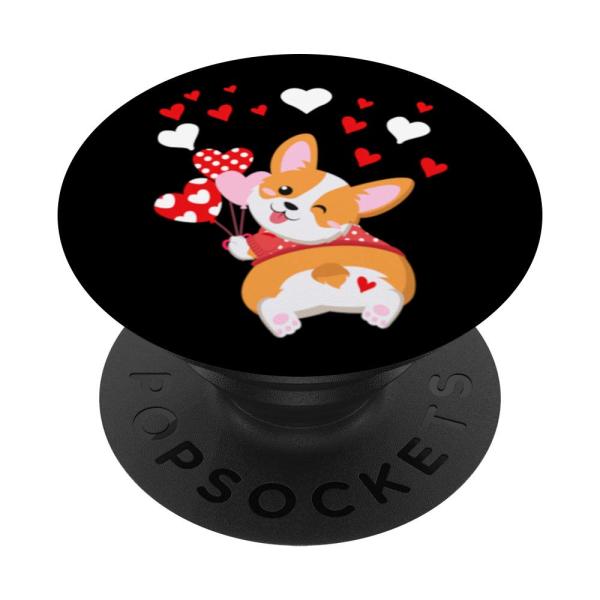 商品名:  Just a Girl Who Loves Corgis Corgi Butt Phone Pop Out Holder PopSockets PopGrip: Swappable Grip for Phones &amp; T...