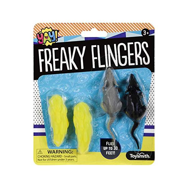商品名: Freaky Flingers 指が飛び散る楽しみ いたずらおもちゃ Freaky Flingers, Finger Flinging Fun, Prank Toyブランド: Toysmith高さ: 16.7894cm横幅: 14...