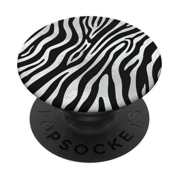 商品名:  African Zebra Print PopSockets PopGrip: Swappable Grip for Phones &amp; Tabletsブランド: Trentain高さ: 0.762cm横幅: 8.636c...