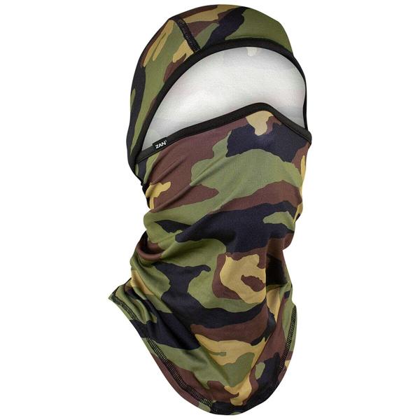 商品名: [ZanHeadgear] 微裏起毛 バラクラバ 目出し帽 ネックウォーマー ヘルメットインナー Convertible Balaclava SportFlex (Woodland Camo) Zanheadgear〓 Conve...