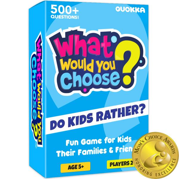商品名:  QUOKKA Board Game for 8-12 Year Olds - Family Card Game for Kids Ages 6-8 - What Would You Choose | Do Kids Rather...