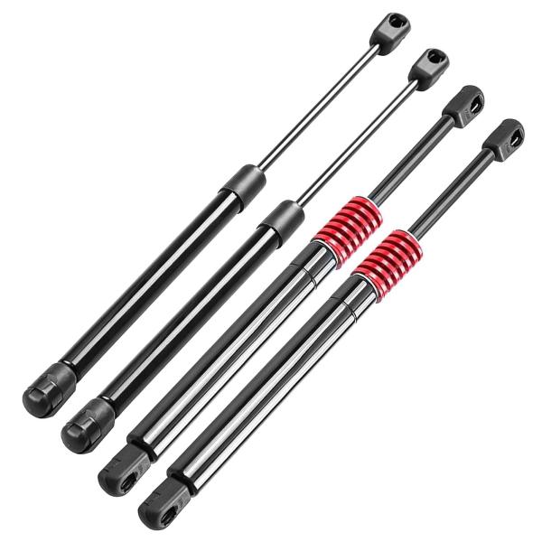 商品名:  2 Pcs Front Hood Bonnet + 2 Pcs Rear Trunk Lift Supports Shock Struts Gas Springブランド: TadaMark高さ: 43.9cm横幅: 9.6cm奥...