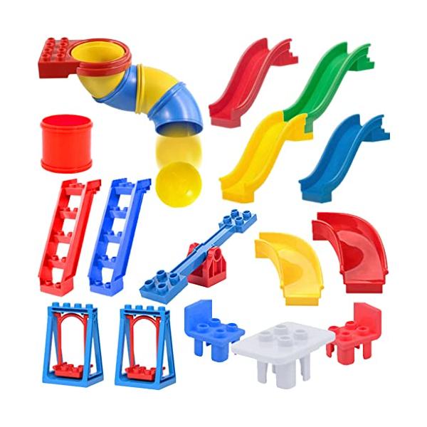 商品名:  Liberty Imports 24 PCS Big Building Blocks Park Playground Themed Toy Accessories for Kids | Educational DIY Large...