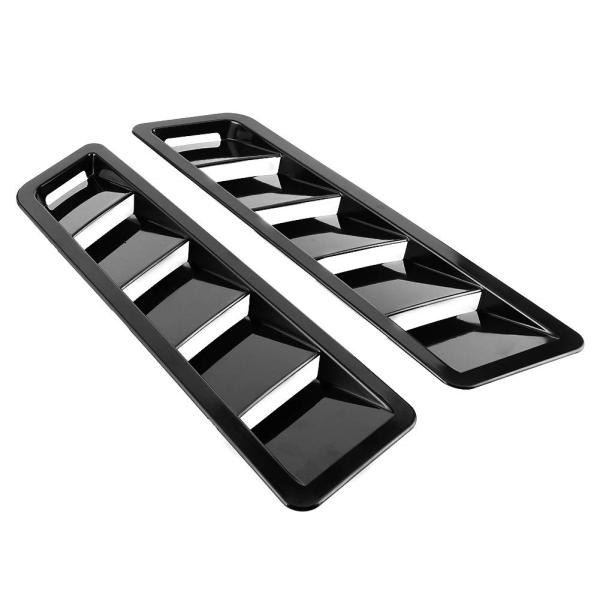 商品名:  Car Hood Vent louvers Cold Air Flow Intake, Air Vent Cover, Bonnet Cooling Trim Black Air Intake Panel Cover Car E...