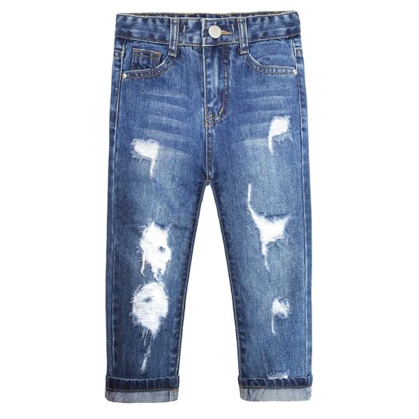 商品名:  KIDSCOOL SPACE Little Girl Jean,Stone Washed Ripped Hole Soft Denim Pants,Blue,3-4 Yearsブランド: KIDSCOOL SPACE商品サイズ:...