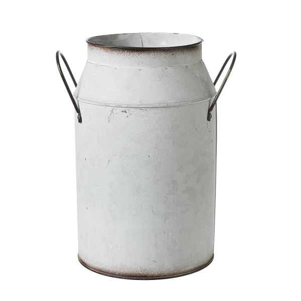 商品名:  Riversdale Tin Milk Churn - Vintage Metal Flower Vase Plant Pot (H25 x 〓16cm)ブランド: OASIS商品サイズ: H25 x 〓16cm商品番号: 素材...