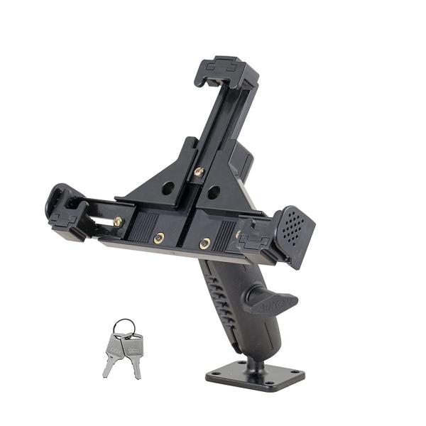 商品名: Arkon Mounts SM9RMSAMPS 頑丈なロック電話マウント 4穴メタルAMPSドリルベース 小売用 ブラック ARKON Mounts Robust Locking Phone Mount with 4-Hole M...