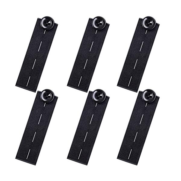 商品名:  AIRIQI Elastic Waist Extenders, Adjustable Waistband Expanders for Men and Women, Jeans Pants Button Extender (B6)...