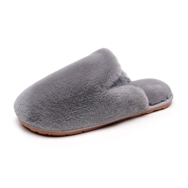 商品名: [Crazy Lady] レディース ファジー クロスバンド ふわふわ ファー スリッパ サンダル 夏 冬 あたたか 気持ちいい 自宅用 サンダル スライド ソフト フラット 快適 滑らない スパ 屋内 屋外 スリッポン (07/...