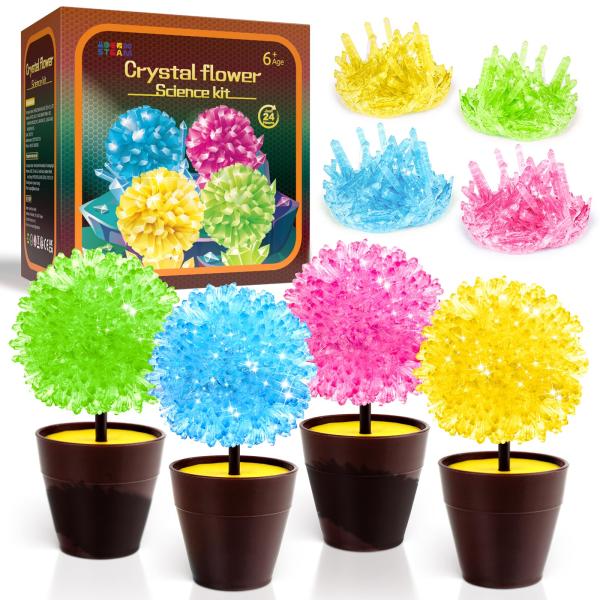 商品名: エネルギー科学ギフト、8-12歳の子供に適している GobiDex Science Kits for Kids, Crystal Growing Kit-Crystals Grow Fast in 24 Hours, STEM P...