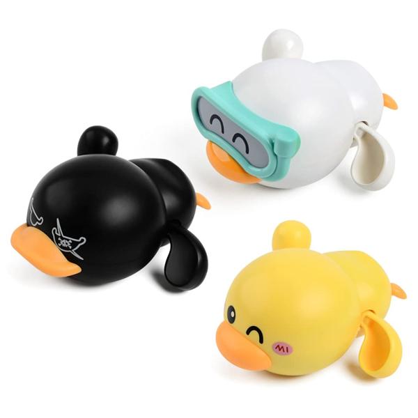 商品名:  NEXTAKE Wind-up Duck Bathtub Toy for Babies, Swimming Duckling Windup Duck Bath Toy Floating Water Toy Clockwork S...