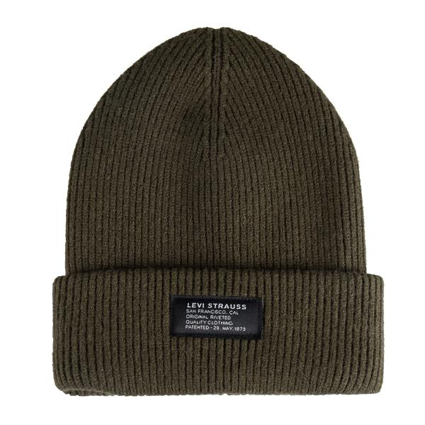 商品名: Levi's Classic Warm Winter Knit Cap Fleece Lined for Men and Women Beanie Hat, Soft Olive, ONE Size Levi's Men's Co...