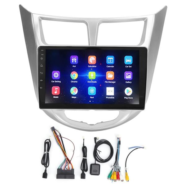商品名:  Qiilu Double Din Car Stereo, GPS Navigation for Car 9in HD Touch Screen Navigator GPS Multimedia Player for Androi...