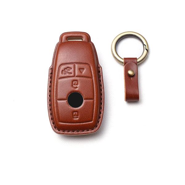 商品名: SAXTZDS レザーカーキーケース、メルセデスベンツEクラスW213 E200E300に適合 SAXTZDS Leather Car Key Case,Fit for Mercedes Benz E Class W213 E20...