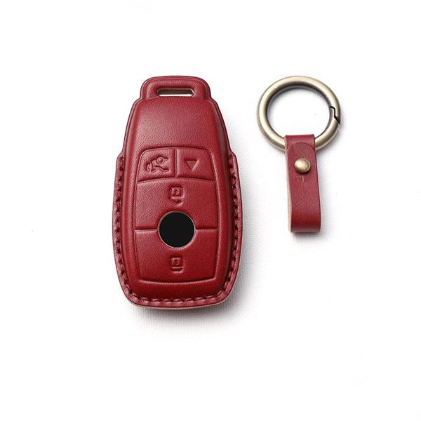 商品名: SAXTZDS レザーカーキーケース、メルセデスベンツEクラスW213 E200E300に適合 SAXTZDS Leather Car Key Case,Fit for Mercedes Benz E Class W213 E20...