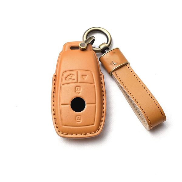 商品名: SAXTZDS レザーカーキーケース、メルセデスベンツEクラスW213 E200E300に適合 SAXTZDS Leather Car Key Case,Fit for Mercedes Benz E Class W213 E20...