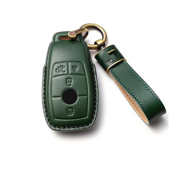商品名: SAXTZDS レザーカーキーケース、メルセデスベンツEクラスW213 E200E300に適合 SAXTZDS Leather Car Key Case,Fit for Mercedes Benz E Class W213 E20...