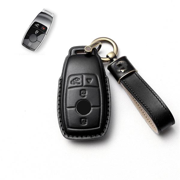 商品名: SAXTZDS レザーカーキーケース、メルセデスベンツEクラスW213 E200E300に適合 SAXTZDS Leather Car Key Case,Fit for Mercedes Benz E Class W213 E20...