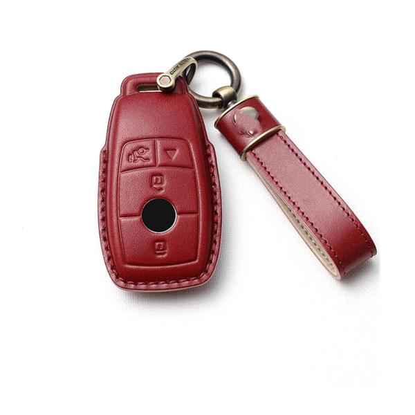 商品名: SAXTZDS レザーカーキーケース、メルセデスベンツEクラスW213 E200E300に適合 SAXTZDS Leather Car Key Case,Fit for Mercedes Benz E Class W213 E20...