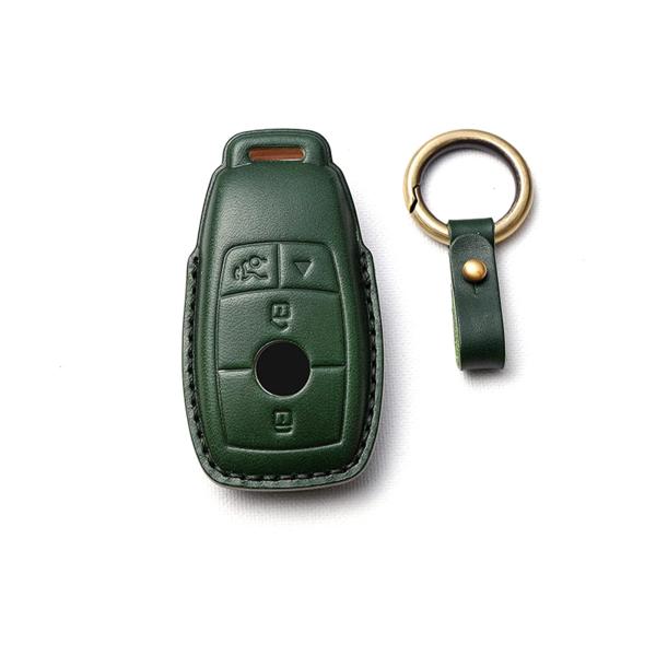 商品名: SAXTZDS レザーカーキーケース、メルセデスベンツEクラスW213 E200E300に適合 SAXTZDS Leather Car Key Case,Fit for Mercedes Benz E Class W213 E20...
