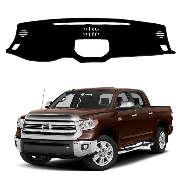 商品名: トヨタ タンドラ 2015-2019 アクセサリー LHD 滑り止め ダッシュボード カーペット ダッシュボードカバー ダッシュカバー サンカバー パッド ダッシュマットカバー 1個 Autonemaker for Toyota ...