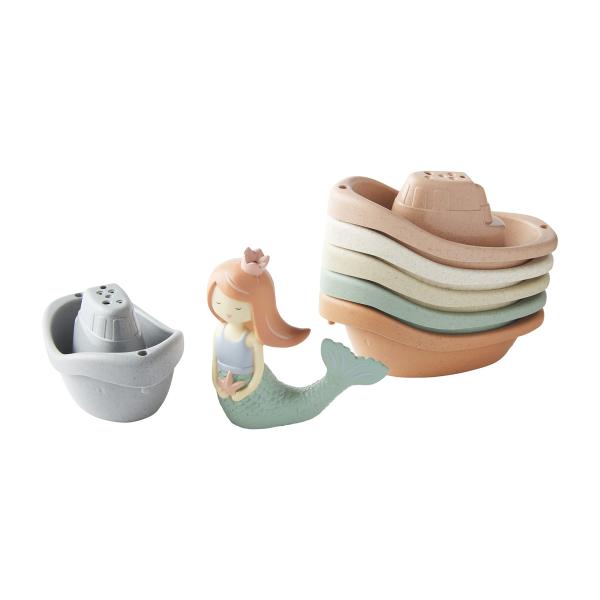 商品名: Mud Pie Children's Stacking Boat Set, Mermaid Mud Pie Children's Stacking Boat Set, Mermaidブランド: Mud Pie商品サイズ: Smal...