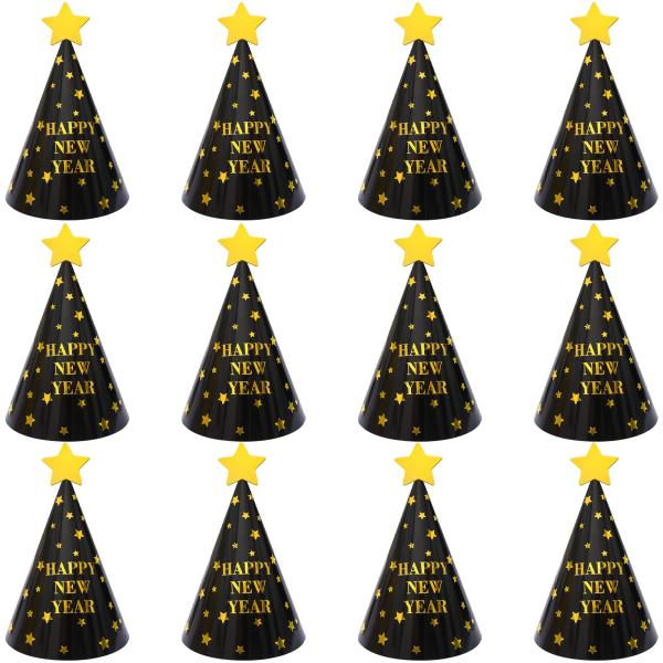 商品名:  KatchOn, New Years Eve Hats 2024 - Pack of 12 | Happy New Years Hats 2024, Happy New Years Decorations 2024 | New ...