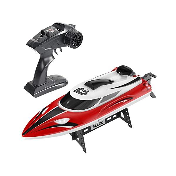 商品名: BLLRC L100 リモコン ボート 高馬力 高速 スピードボート 船 水 電気 競技 ヨット レッド Fytoo BLLRC L100 Remote Control Boat High-Horsepower High-Spee...
