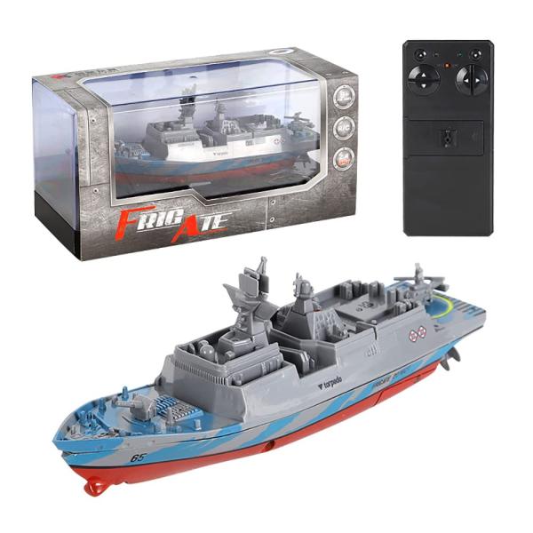 商品名:  NEXTAKE Remote Control Frigate Toy, 2.4G RC Destroyer Water Toy Remote Control Destroyer Model Toy Warship Water T...