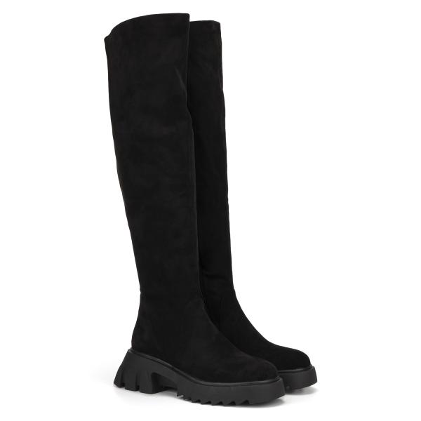 商品名:  VINTAGE FOUNDRY CO. EST. 2014 Torgeis Women's Alfie Fashion, Supple faux leather, Zipper Tall Boot, Round Toe, The...
