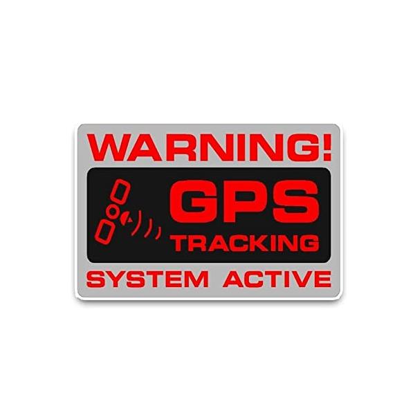 商品名: カーステッカー 警告 GPS 追跡 警察システム アクティブ 目立つデカール Car Sticker Warning GPS Tracking Police System Active Noticeable Decalsブランド:...