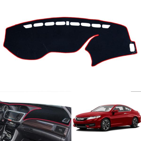 商品名:  Kakash Custom Interior Accessories for Honda 9th Accord 2013 2014 2015 2016 2017 Dashboard Cover Mat Dash Covers R...