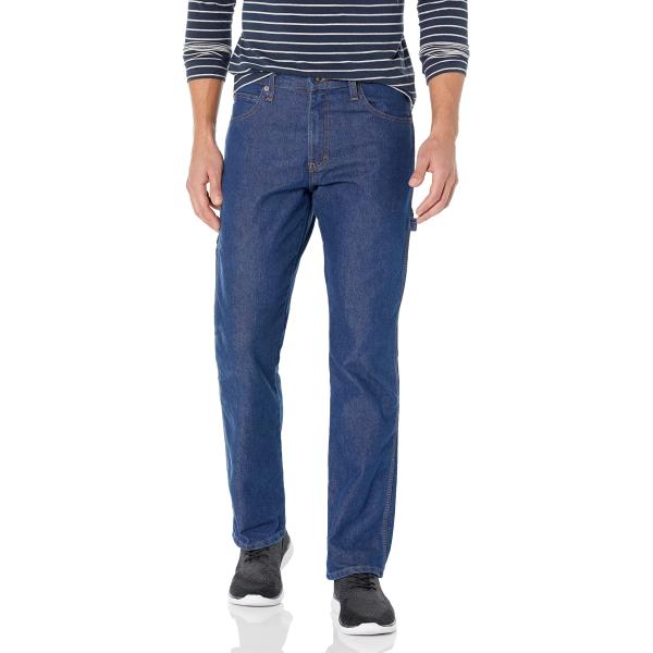 商品名: Dickies Men's Regular Fit Straight Carpenter Jeans, Stonewashed Indigo Blue, 44 30 Dickies mens Men's Regular Fit S...