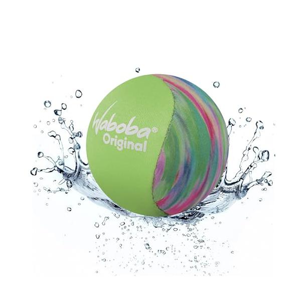 商品名:  Waboba Original Water Bouncing Ball - Water-Proof Beach Toys, Pool Games for Kids (Green Technicolor)ブランド: Waboba商...