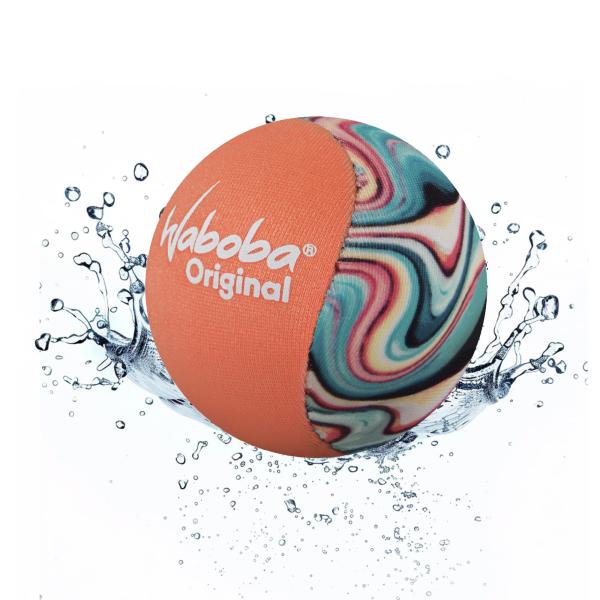 商品名:  Waboba Original Water Bouncing Ball - Water-Proof Beach Toys, Pool Games for Kids (Orange Swirls)ブランド: Waboba商品サイズ...