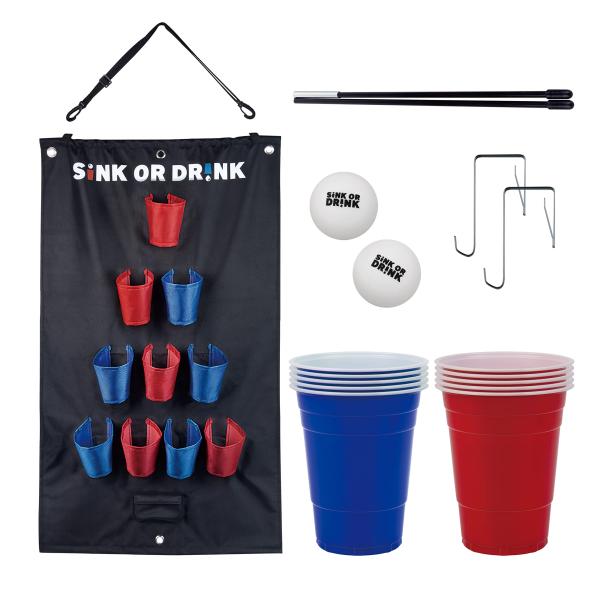 商品名: ヘッドバンド Waboba Sink or Drink - Pong Without a Table - Party Game Set - for 21st Birthday Parties, Dorm Rooms, Gradua...
